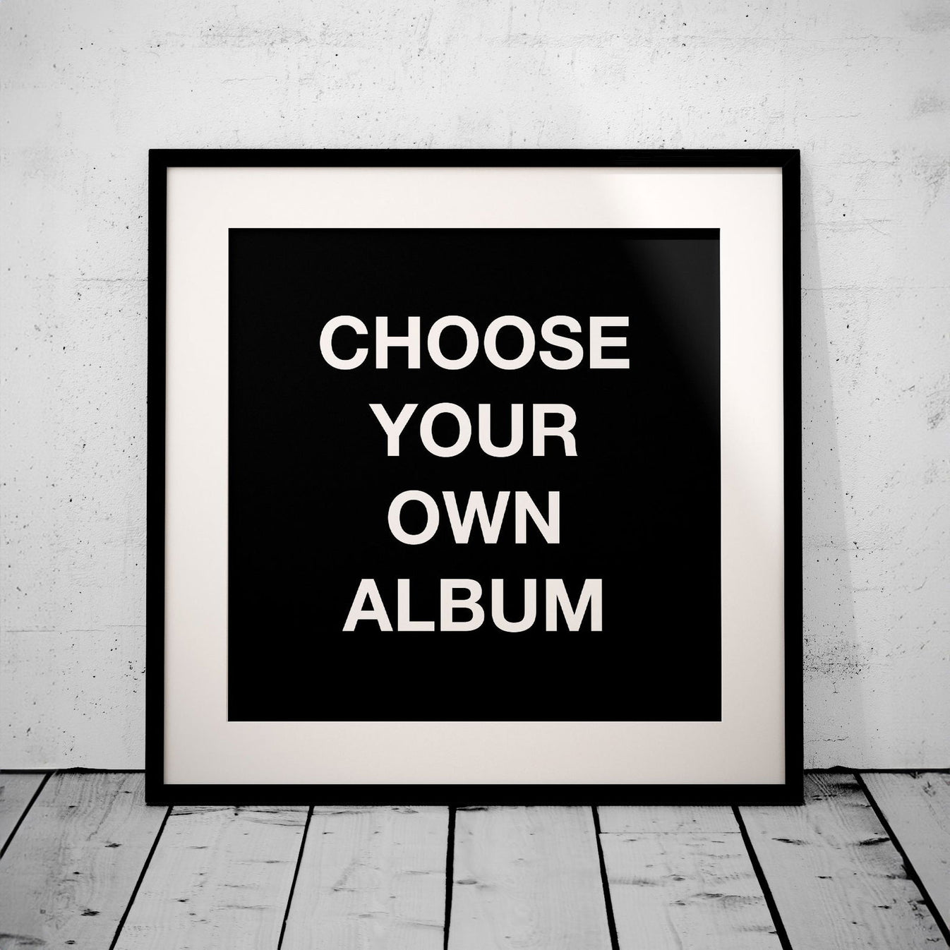 Custom Music Album Artwork Cover - Rolled Poster Wall Art Print - House ...