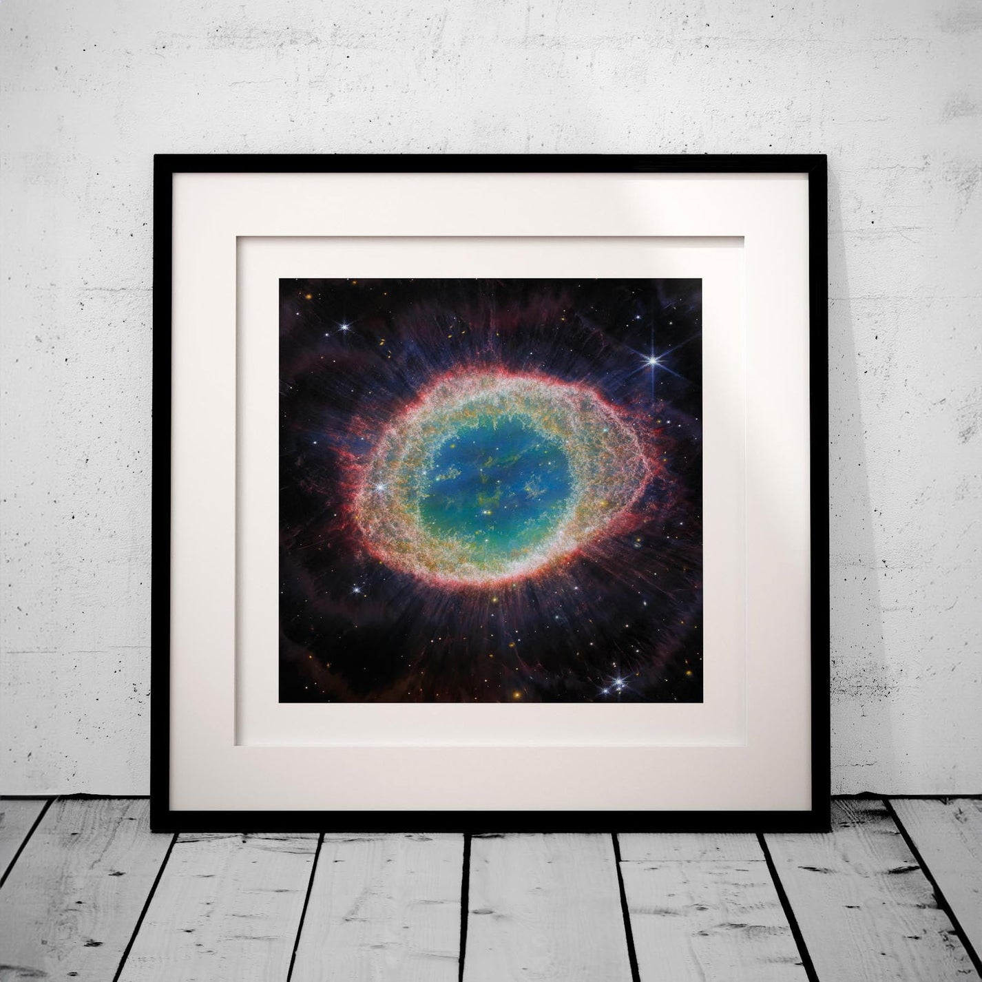 Ring Nebula - NASA Hubble Telescope - Rolled Poster Wall Art Print ...