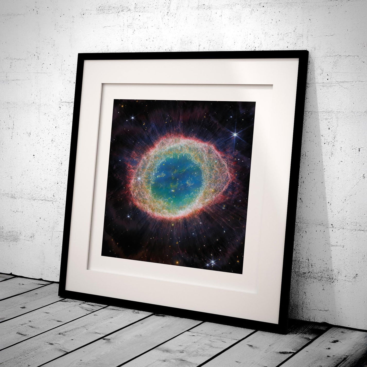 Ring Nebula - NASA Hubble Telescope - Rolled Poster Wall Art Print ...